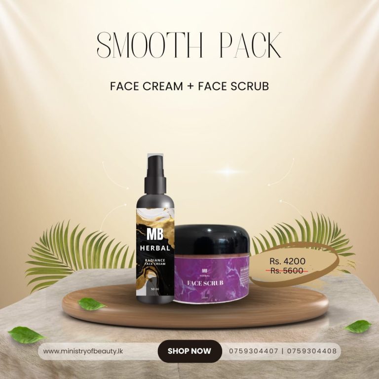 Smooth Pack (Face Cream + Face Scrub) - Ministry Of Beauty